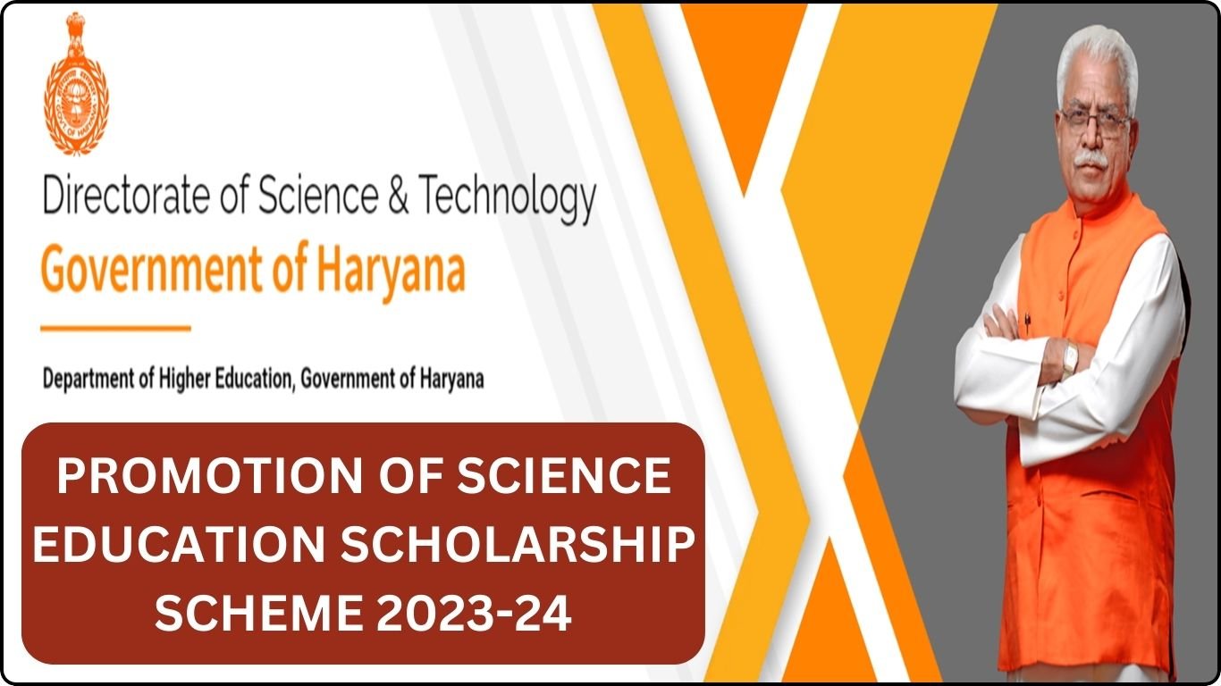 PROMOTION OF SCIENCE EDUCATION SCHOLARSHIP SCHEME 2023-24 - All City Job