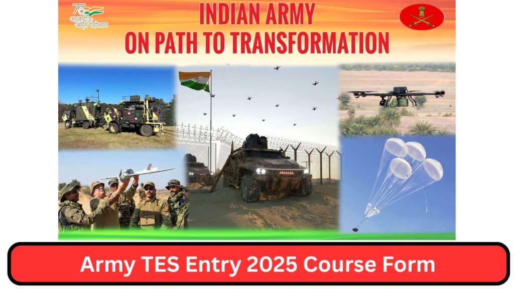 Army TES Entry 2025 Course Form - All City Job